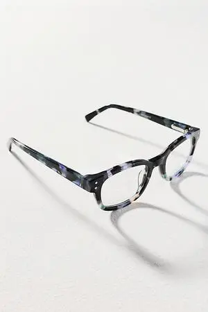 Eyebobs Biff Square Readers - Blue Pattern
