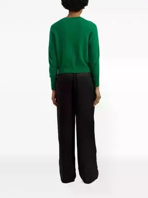 Chinti & Parker Snoopy-intarsia Sweater - Green