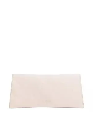 Tyler Ellis 28 Lee Lineage Leather Clutch Bag - Neutrals