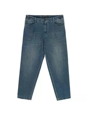 BRIGLIA 1949 Bricklane Pleated Jeans - Blue