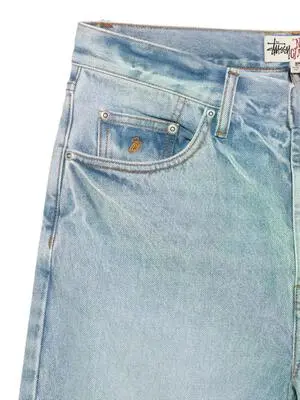 StÜssy Logo-embroidered Loose-fit Jeans