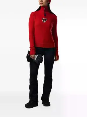 Rossignol Jcc Teddy-patch Half-zip Sweater