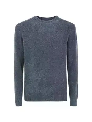 RRD Bouclè Wool Round-neck Sweater - Grey