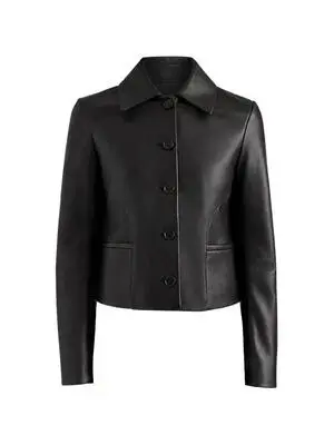 Proenza Schouler Kenza Jacket In Nappa Leather - Black