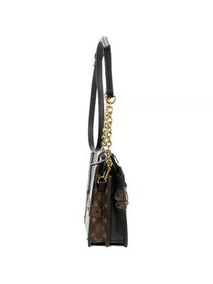 LOUIS VUITTON Monogram Reverse Trunk Clutch Shoulder Bag