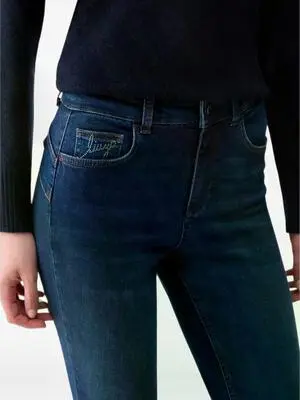 Liu Jo Skinny Jeans With Appliqués