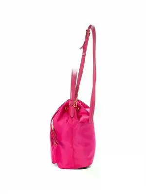 Prada Re-nylon Duet Bucket Bag - Pink