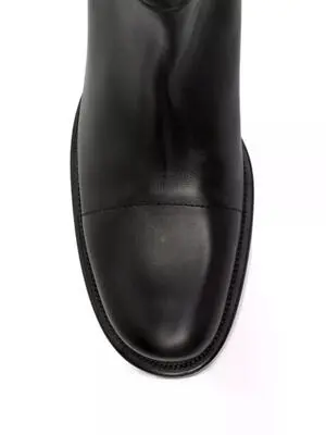 Prada 1990s Almond-toe Knee-high Boots