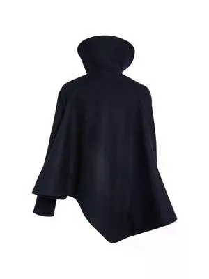 A.W.A.K.E. Mode Asymmetric Flared Pea Coat