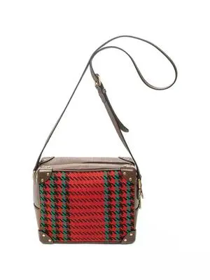 Gucci Houndstooth Gg Shoulder Bag