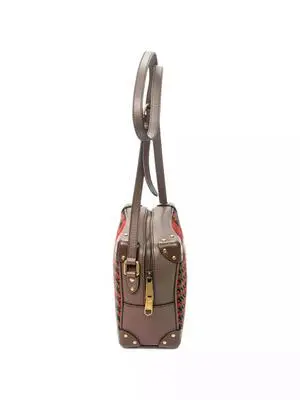 Gucci Houndstooth Gg Shoulder Bag