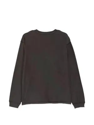 StÜssy Logo-embroidered Long-sleeve T-shirt