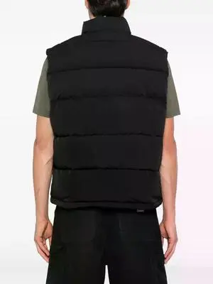 Hugo Quilted Logo-patch Gilet
