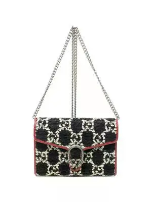 Gucci Dionysus Gg Tweed Shoulder Bag