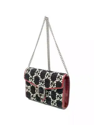 Gucci Dionysus Gg Tweed Shoulder Bag