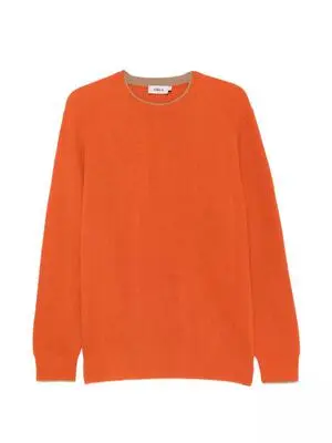 Altea Ribbed-knit Raglan-sleeve Sweater - Orange