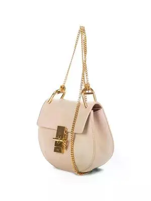 Chloé Embossed Drew Shoulder Bag