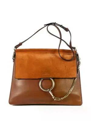 Chloé Medium Faye Shoulder Bag - Brown