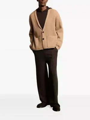 KIEFERMANN Tjarko Ribbed-knit Cardigan Jacket
