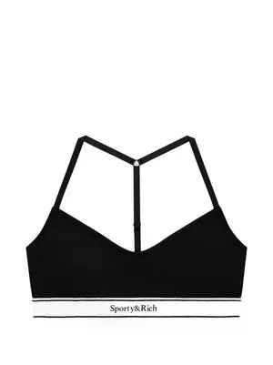 Sporty & Rich Serif Logo Sports Bra