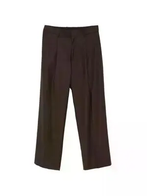 Nn07 Pleated Elasticated-waistband Trousers