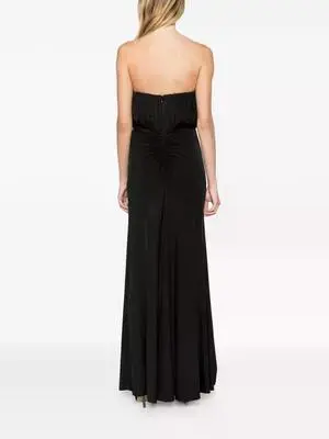 SELF-PORTRAIT Jersey Bandeau Maxi Dress