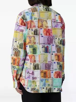 Moschino Banknote-print Buttoned Shirt