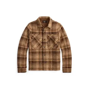 Ralph Lauren Plaid Wool Workshirt Sweater
