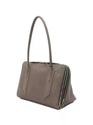 Attico L'altra Di Milano Triple-zip Leather Tote Bag