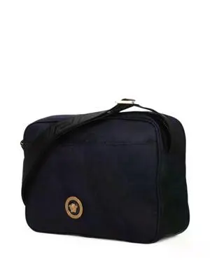 Versace Barocco-jacquard Medusa Plaque Messenger Bag