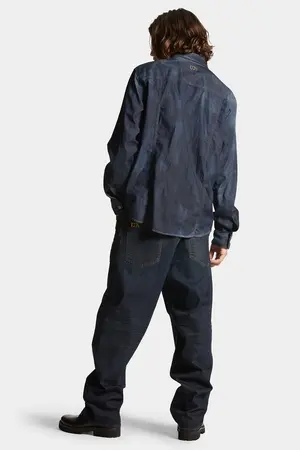 Dsquared2 Icon Black Dusty Wash Eros Jeans