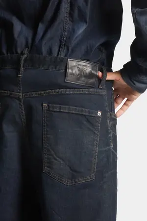 Dsquared2 Icon Black Dusty Wash Eros Jeans