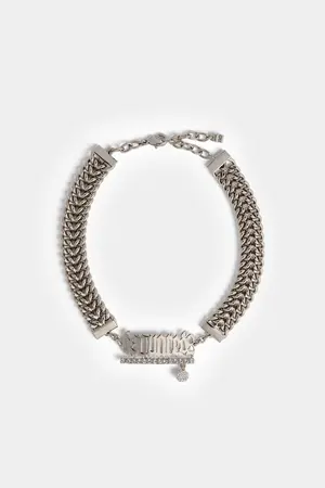 Dsquared2 Gothic Choker - Silver