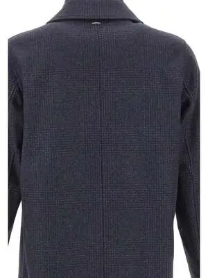 Herno Checked Bib-insert Coat