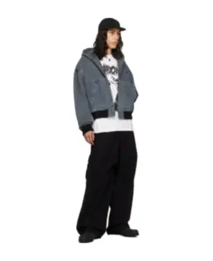 We11Done Logo Zipper Cotton Suit