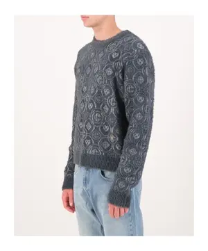 Casablanca Monogram Crew-neck Sweater
