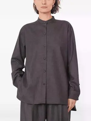 Officine Générale Auria Long-sleeve Shirt - Grey