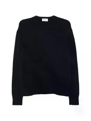 DIANA STUDIO Crew-neck Ribbed-trim Sweater - Blue