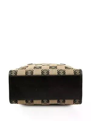 Loewe 2004 Anagram Canvas Handbag