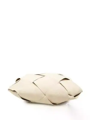Bottega Veneta 2012-2026 Medium Canvas Maxi Intrecciato Slip Tote Bag