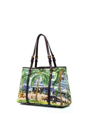 LOUIS VUITTON 2011 Ailleurs Cabas Promenade Pm Tote Bag - Blue