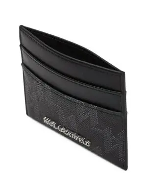 Karl Lagerfeld Monogram-print Cardholder
