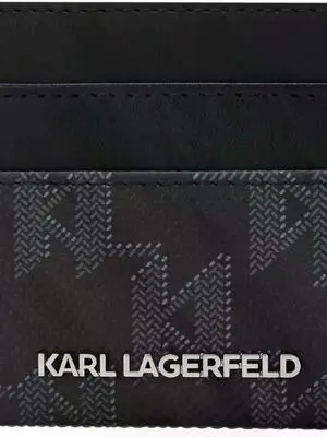 Karl Lagerfeld Monogram-print Cardholder