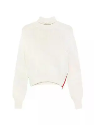 Dolce & Gabbana 2000s Side-zip Roll-neck Sweater