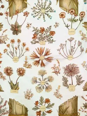 Hermès Herbier De Gavarnie Scarf