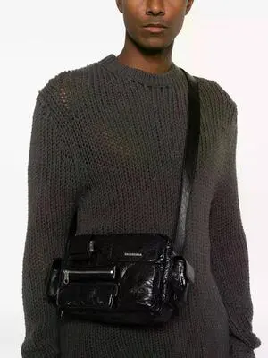 Balenciaga Superbusy Leather Shoulder Bag