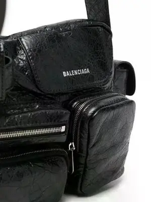 Balenciaga Superbusy Leather Shoulder Bag