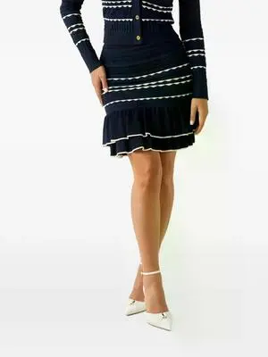 Guess Marciano Ruffles Skirt - Blue
