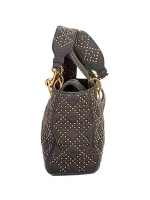 Dior Medium Lady Studded Cannage Crossbody Bag
