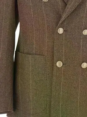 Eleventy Double-breasted Pinstripe Blazer